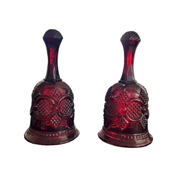 Avon | Accents | Beautiful Vintage Midcentury 95s Avon Red Cranberry ...